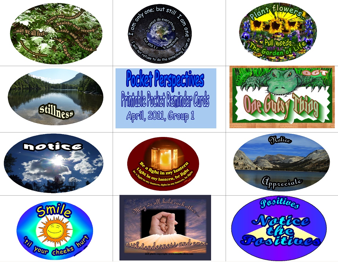 Pocket Reminder Cards: Set 1 | Pocket Perspectives