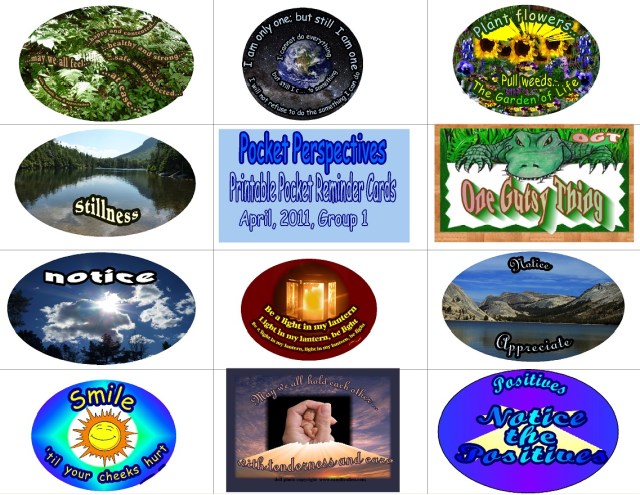 Pocket Reminder Cards: Set 1 | Pocket Perspectives