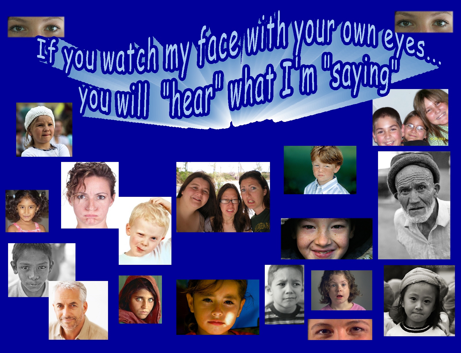 Please, show me you’re “listening”… with your eyes | Pocket Perspectives