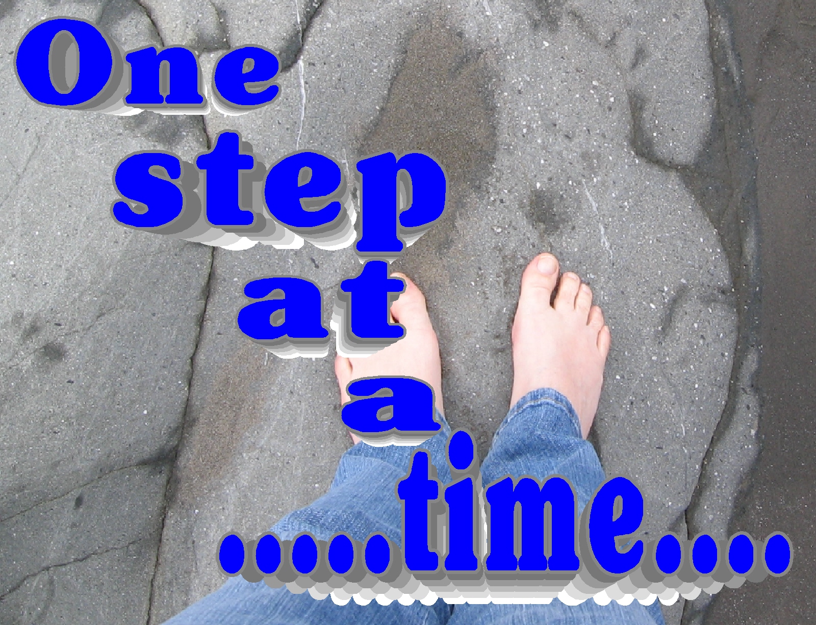 It’s good to stand on one’s own two feet…courage, independence ...