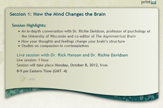 “The Compassionate Brain”….7 week online video event series from Sounds ...