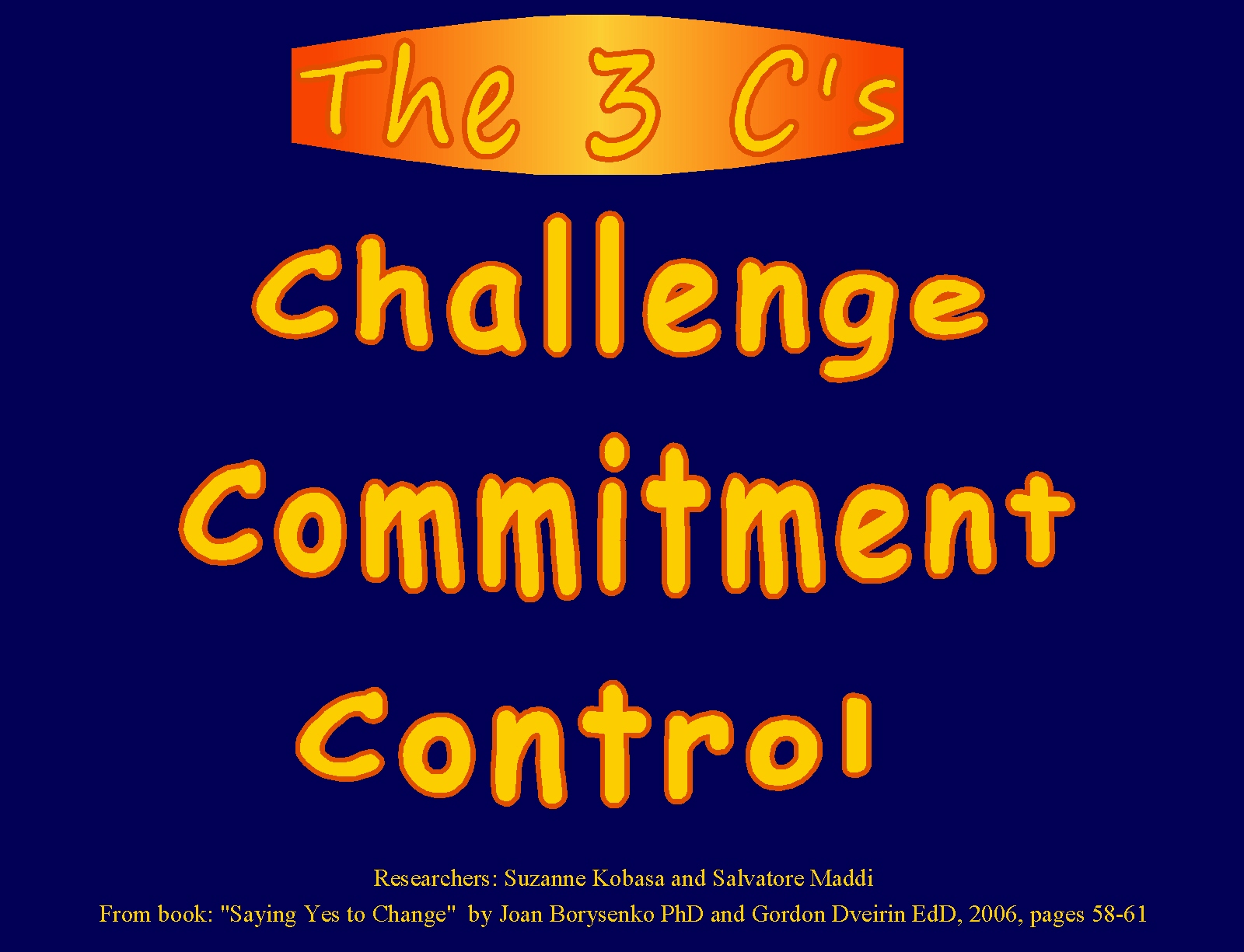 Optimistic perspectives… seeing obstacles from the perspective of ...