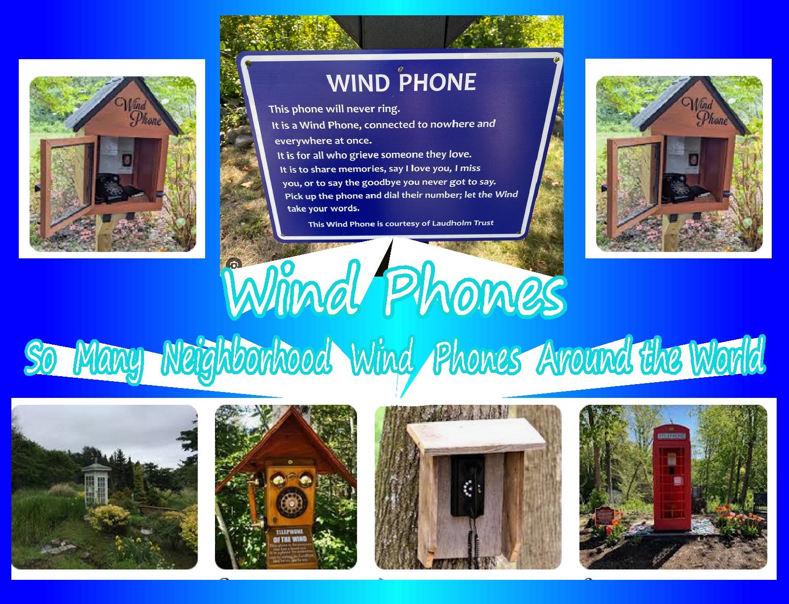 Appreciating Wind Phones … talking on my very own Wind Song Spirit ...